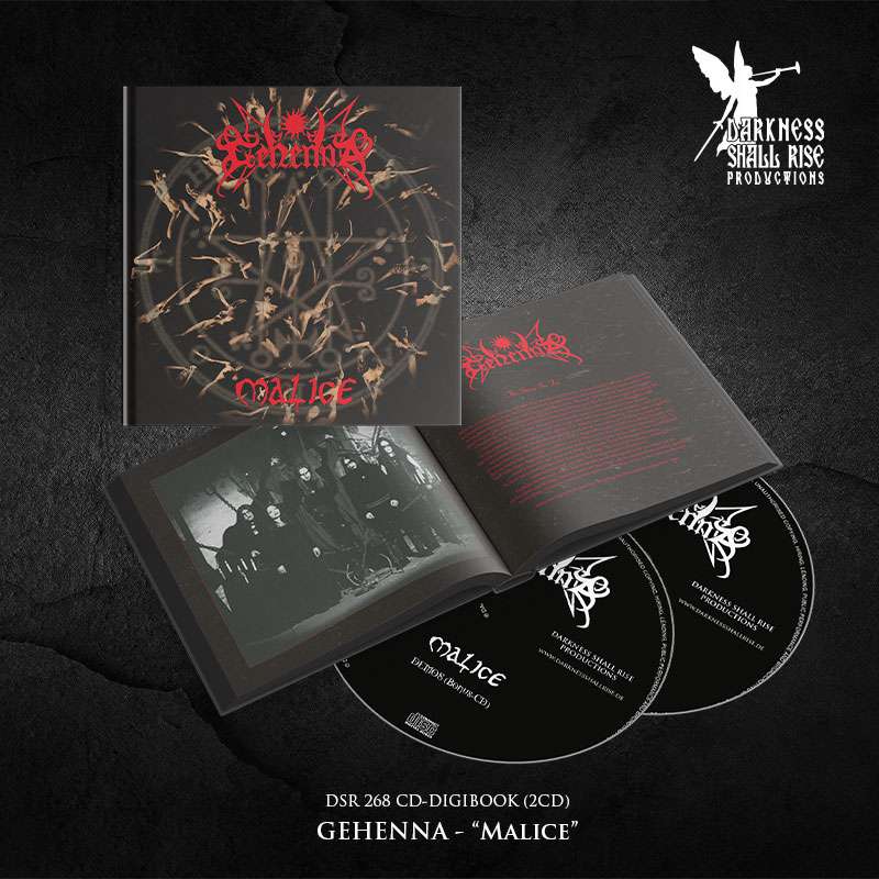 GEHENNA - Malice (Our Third Spell) 2CD BOOK – Katakomben