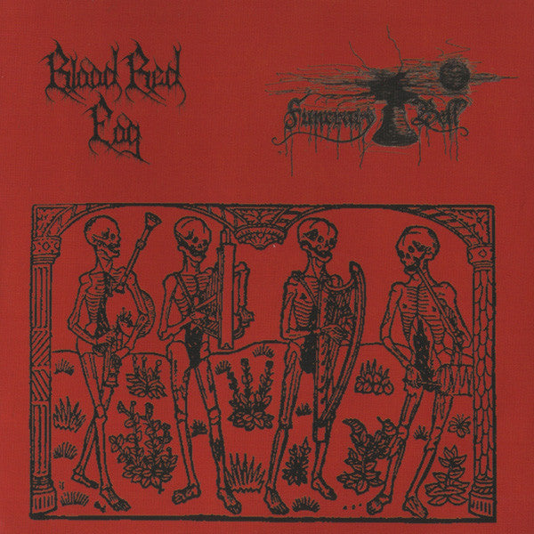 BLOOD RED FOG/ FUNERARY BELL Split CD – Katakomben